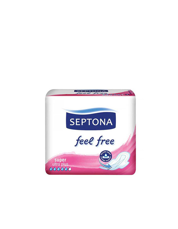 نوار بهداشتی قطر نازک سپتونا Septona مدل Super Feel Free بسته 8 عدد ...